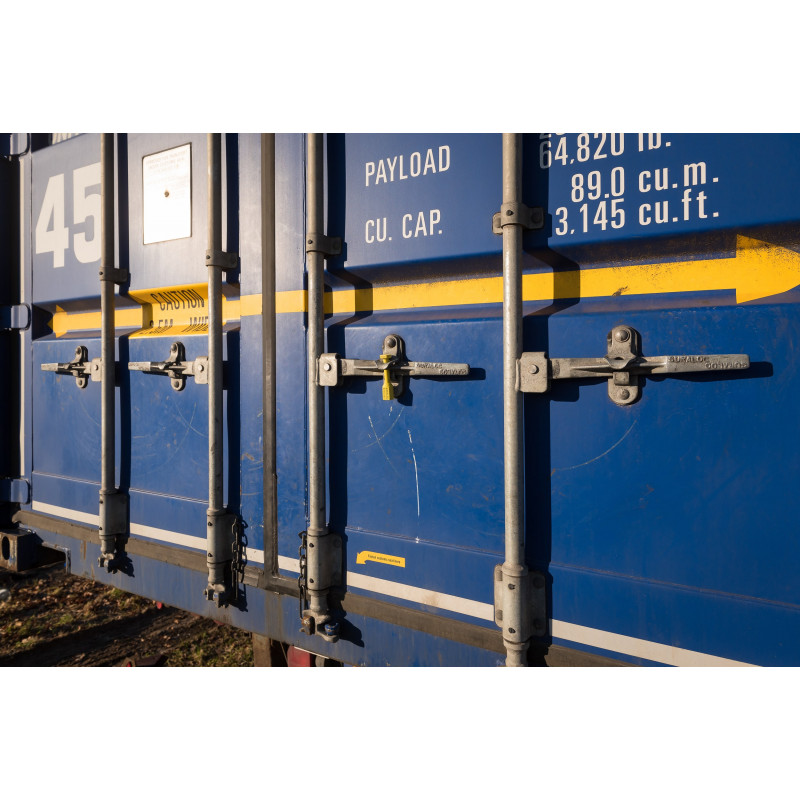 Zertifizierte Containerplombe Lockup RIDL mit ablösbarem ID-Etikett ...