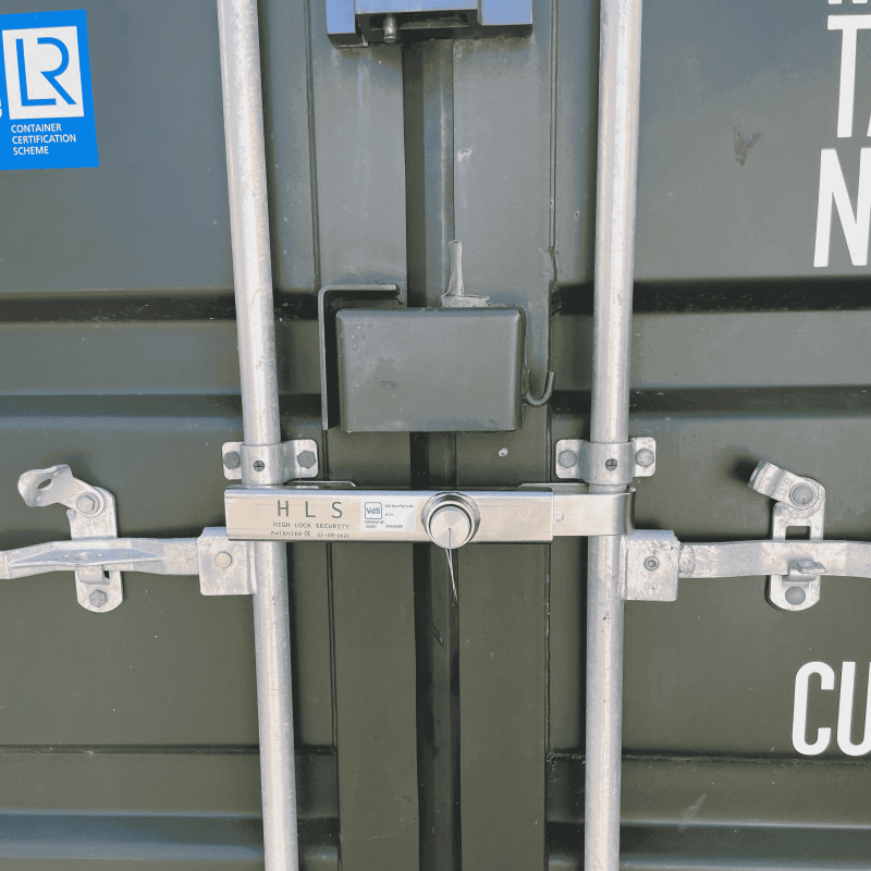 High-quality VdS certified V2A Container lock HLS