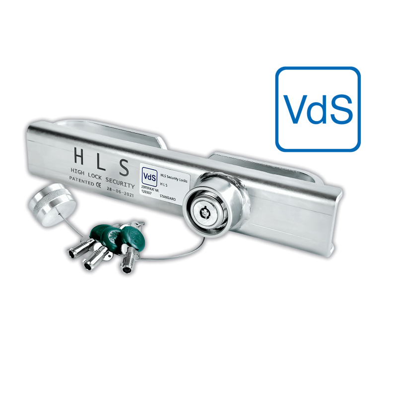 High-quality VdS certified V2A Container lock HLS