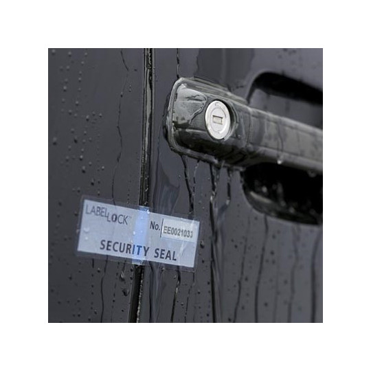 Residue-free security label Low Residue, various sizes