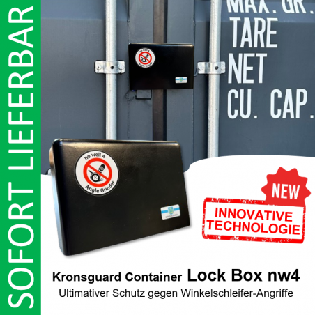 Kronsguard Lockbox: Robust container lock with anti-cutting technology