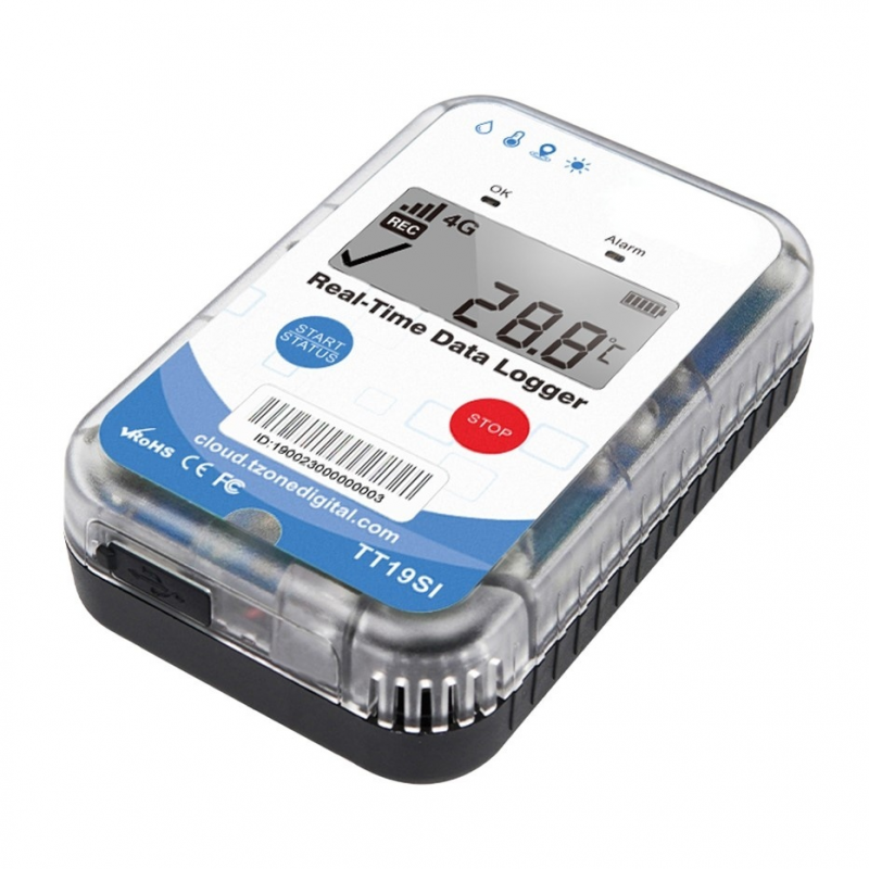 Real-time data logger TempU TT19 with global live tracking