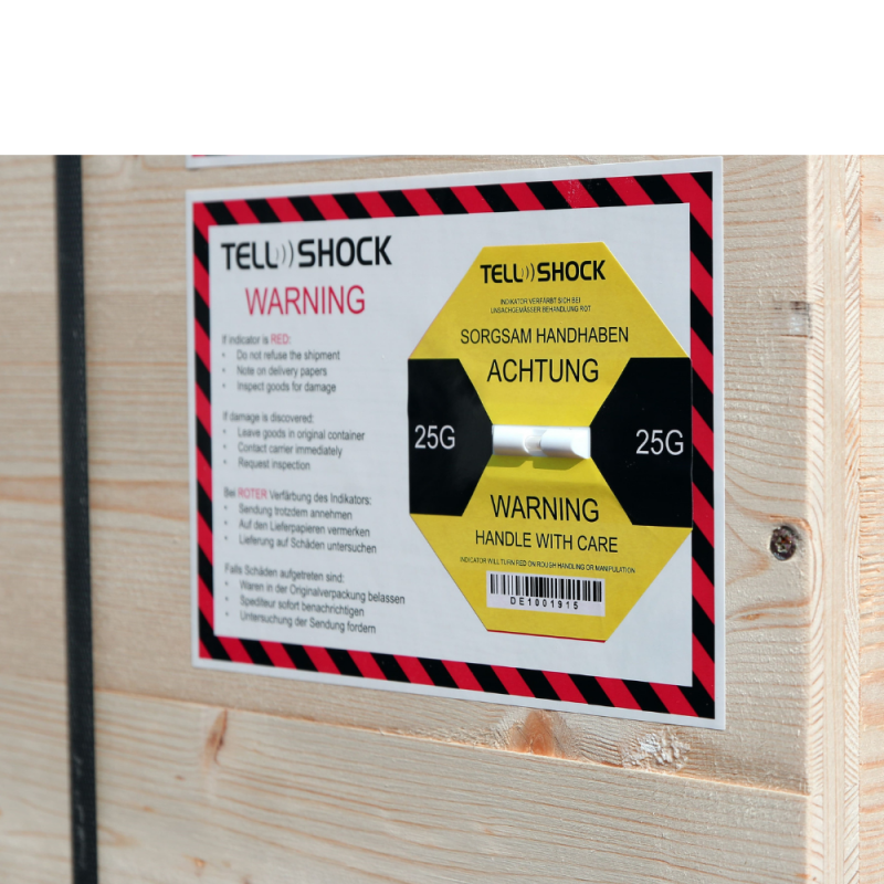 Transport indicator TELL-SHOCK-Shock in different variants