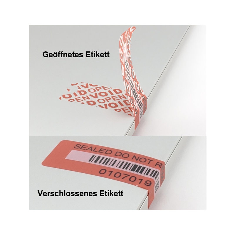 VOID security labels with residue