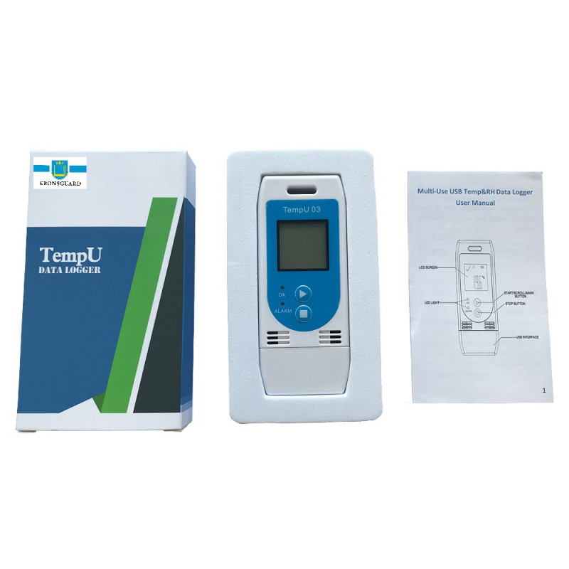 Climate Data Logger TempU M3 for Temperature and Humidity