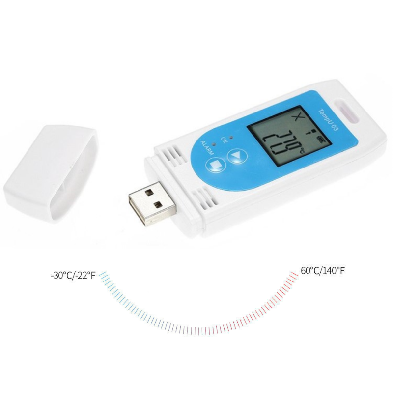 Climate Data Logger TempU M3 for Temperature and Humidity