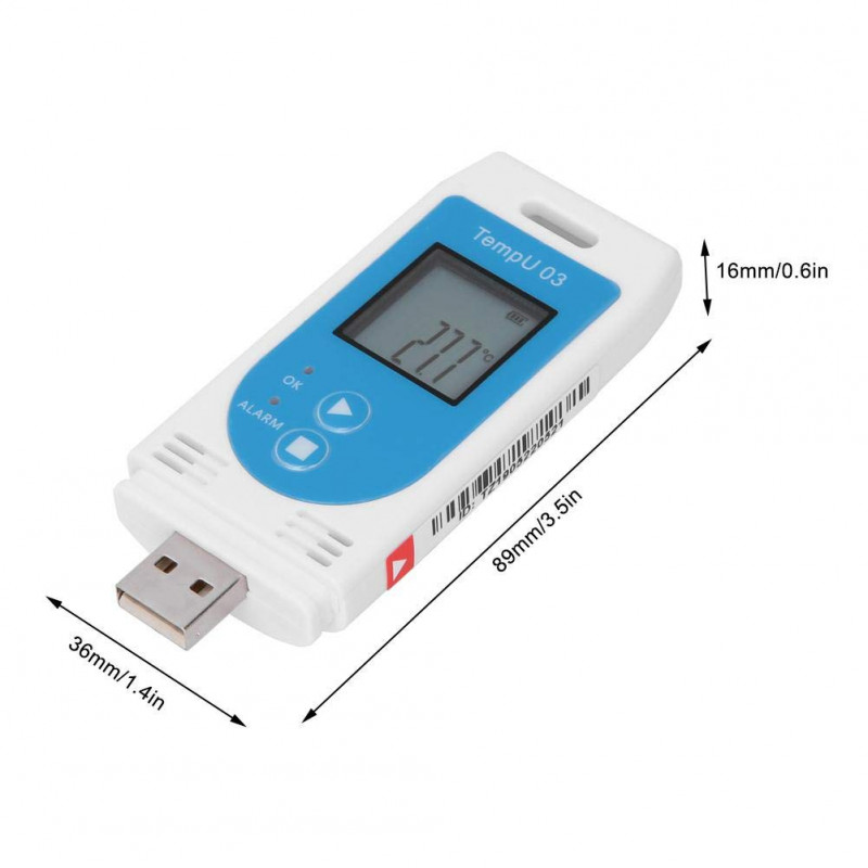 Climate Data Logger TempU M3 for Temperature and Humidity