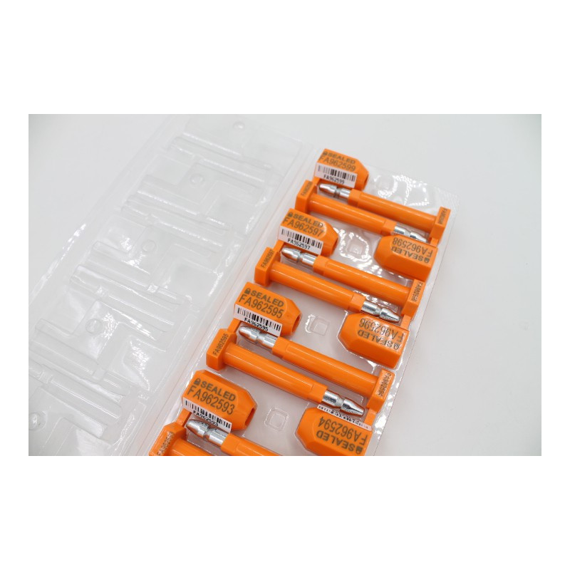 Zertifizierte Containerplombe mit ablösbarem ID-Etikett (RIDL ...