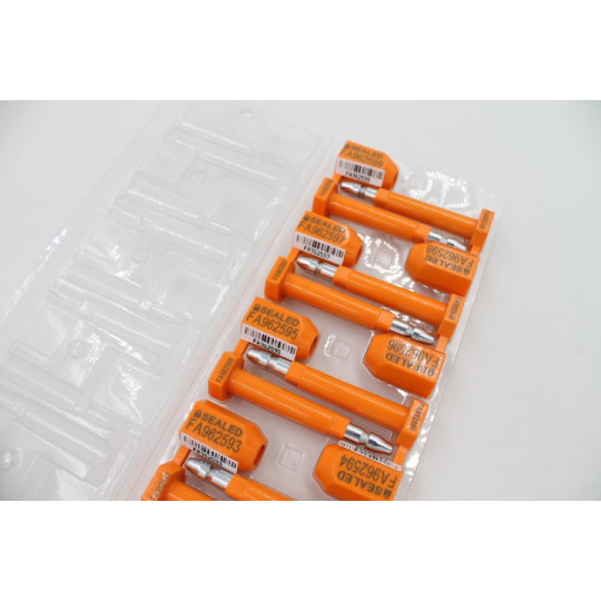 Zertifizierte Containerplombe mit ablösbarem ID-Etikett (RIDL ...