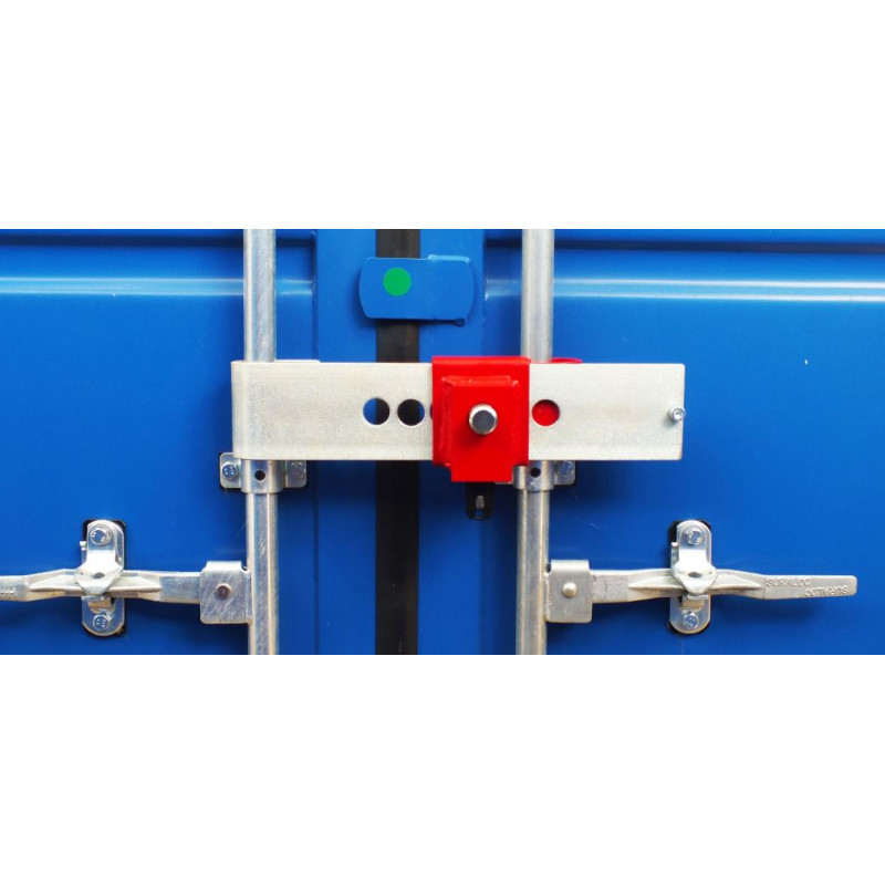 Hochwertiges Containerschloss DoubleLock inkl. Schlüssel